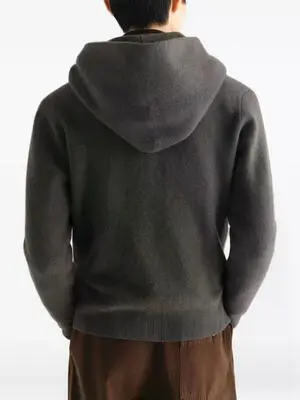 LEMAIRE Hooded Sweater In Cashmere