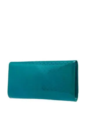 Gucci Patent Leather Clutch Bag - Blue