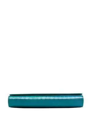 Gucci Patent Leather Clutch Bag - Blue