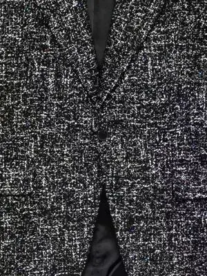 Karl Lagerfeld Glitter-effect Tweed Blazer