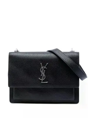 Saint Laurent Textured Cross Body Bags