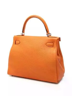 Hermès 2016 Clemence Kelly Retourne 28 Satchel - Orange