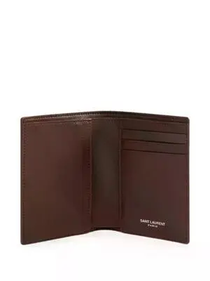 Saint Laurent Logo-plaque Bi-fold Wallet