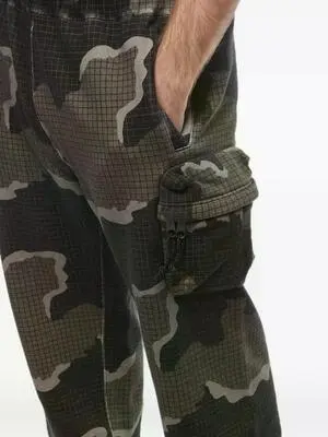 Undercover X Eastpak Camouflage-print Cotton Track Pants