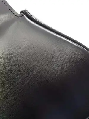 Celine Shiny Calfskin Lola Satchel - Black