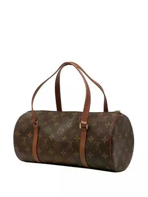 LOUIS VUITTON Monogram Papillon 30 Handbag - Brown