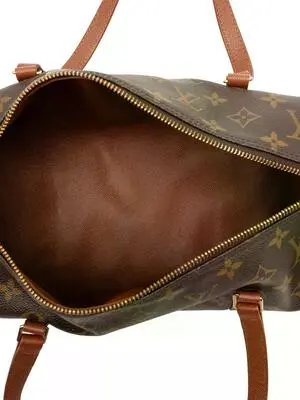 LOUIS VUITTON Monogram Papillon 30 Handbag - Brown