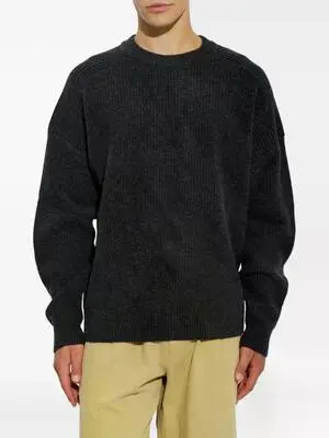 MARANT Ribbed-knit Crew-neck Sweater