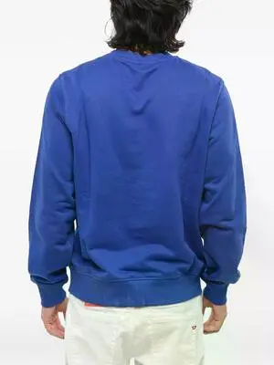DIESEL® Logo-print Crew-neck Sweatshirt
