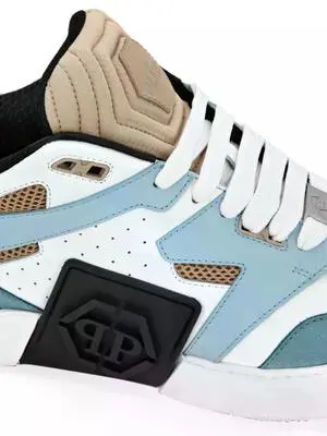 Philipp Plein Hexagon Logo-detail Panelled Sneakers