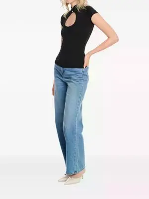 AXEL 113 Cut-out High Neck T-shirt