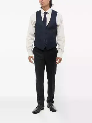 Corneliani Academy Geometric-pattern Waistcoat