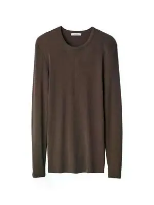 LEMAIRE Long-sleeve Top In Ribbed Jersey