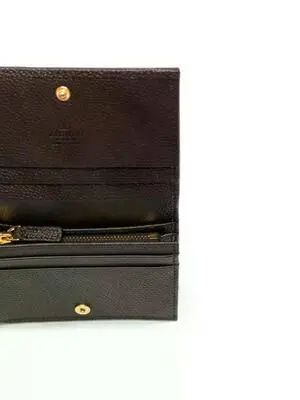 Valentino Garavani Vlogo Signature Leather Wallet