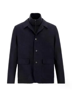 Herno Single-breasted Blazer - Blue