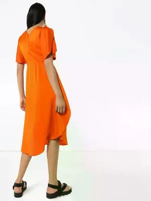 Stella McCartney Ruched Midi Dress