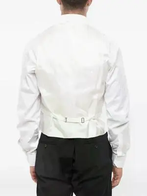 Corneliani Embroidered Double-breasted Waistcoat