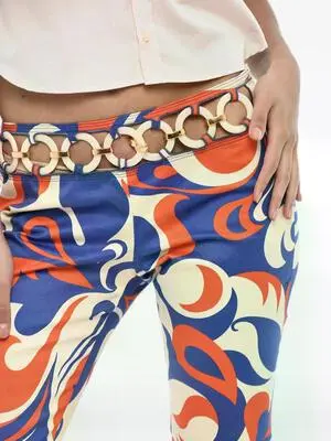Dsquared2 Patterned Cut-out Trousers