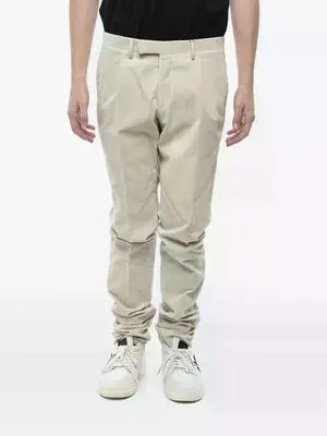 Corneliani Ribbed Velour Trousers - Neutrals