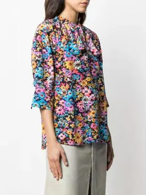 Stella McCartney Sophie Floral Print Blouse