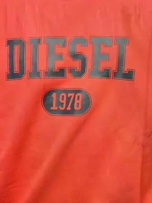 DIESEL® Logo-print Crew-neck Sweatshirt