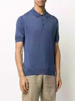 BARBA NAPOLI Solid-color Polo Shirt