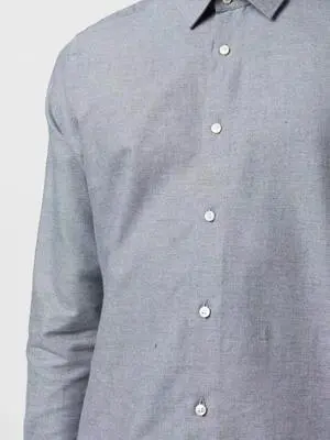 Canali Buttoned-up Long-sleeved Shirt