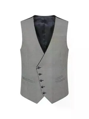 ETIEM TEXTIL S.L. Houndstooth-pattern Waistcoat