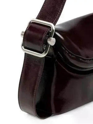 OSOI Buckle-detail Leather Shoulder Bag