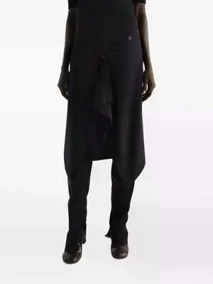 LEMAIRE Buttoned Skirt In Merino Wool Blend