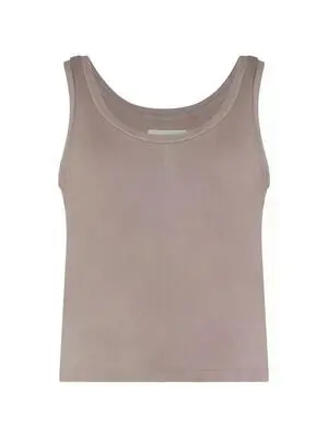 The Great. Scoop-neck Tank Top - Neutrals
