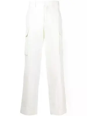 Stella McCartney Straight-leg Cargo Trousers - White
