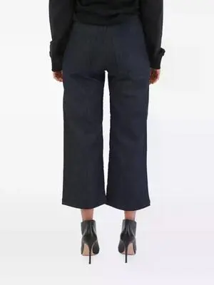 DIESEL® Lace-overlay Sequin-embellished Jeans