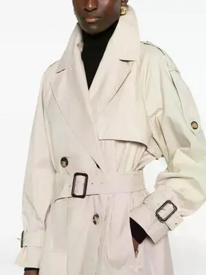 Max Mara Coro Double-breasted Belted Trench Coat