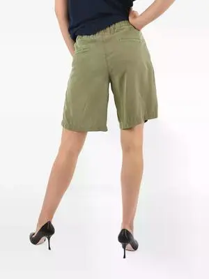 Woolrich Pleated Elastic-waist Shorts