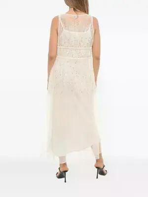 ALLSAINTS Robyn Sequin-embellished Midi Dress