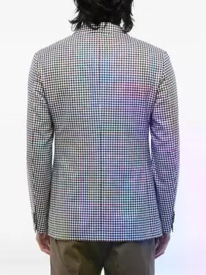Corneliani Checked Wool Blazer