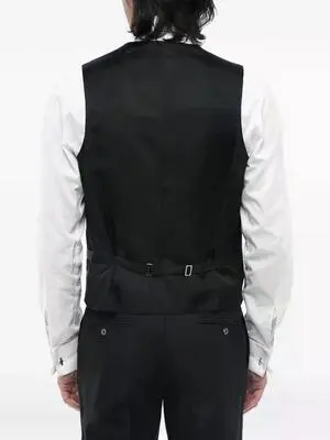 Corneliani Embroidered Silk Waistcoat