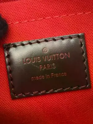LOUIS VUITTON 2012 Damier Ebene Thames Gm Shoulder Bag - Brown