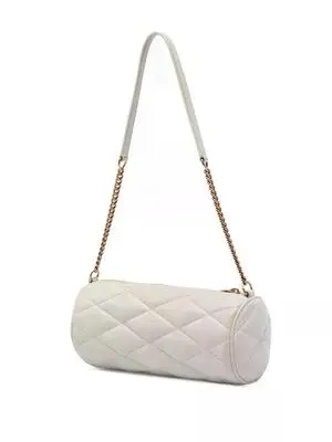 Saint Laurent Quilted Lambskin Sade Tube Shoulder Bag