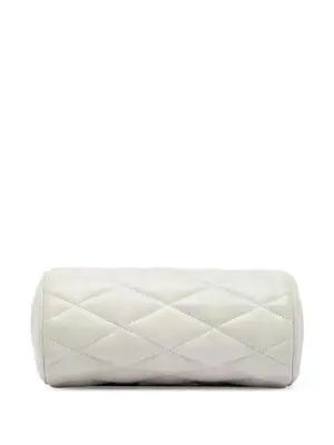 Saint Laurent Quilted Lambskin Sade Tube Shoulder Bag