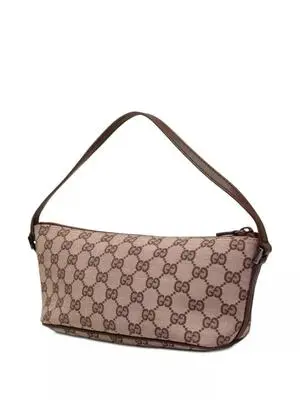 Gucci 2000-2015 Gg Canvas Boat Shoulder Bag