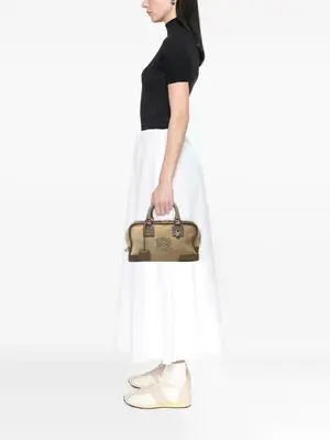 Loewe 2004 Suede Amazona 28 Handbag