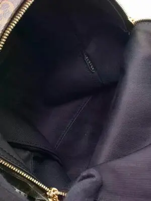 LOUIS VUITTON 2019 Monogram Palm Springs Pm Backpack - Brown