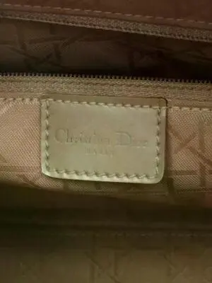 Dior Patent Malice Pearl Satchel