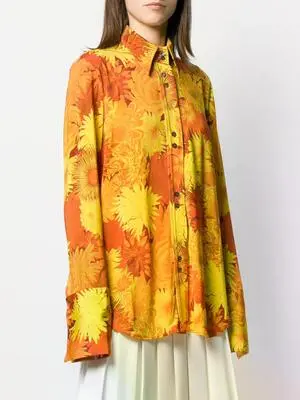 ELLERY Floral-print Shirt