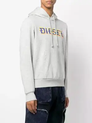DIESEL® Logo-print Drawstring Hoodie