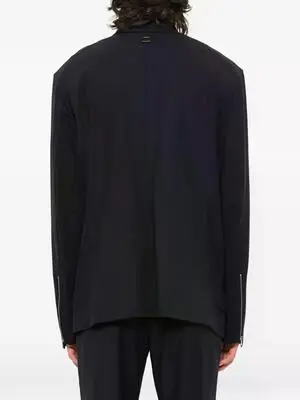 WOOYOUNGMI Zip-detail Notched-lapel Blazer