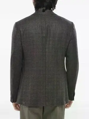 Corneliani Single-breasted Blazer - Brown