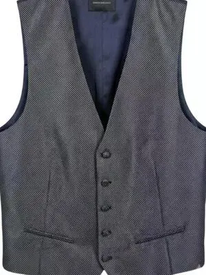 RAMON SANJURJO Polka-dot Waistcoat